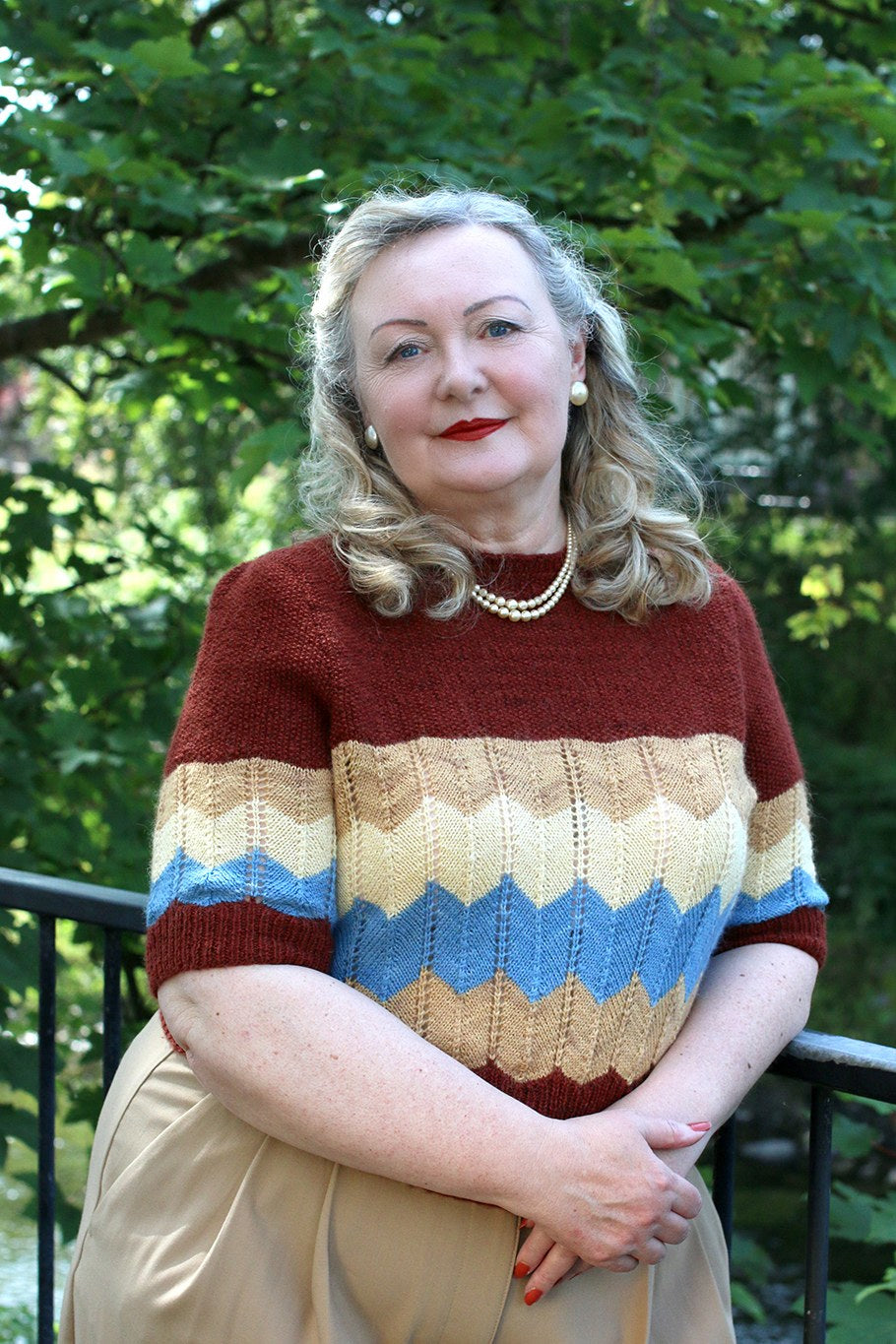 Chevron Yarn Kit - Susan Crawford Vintage