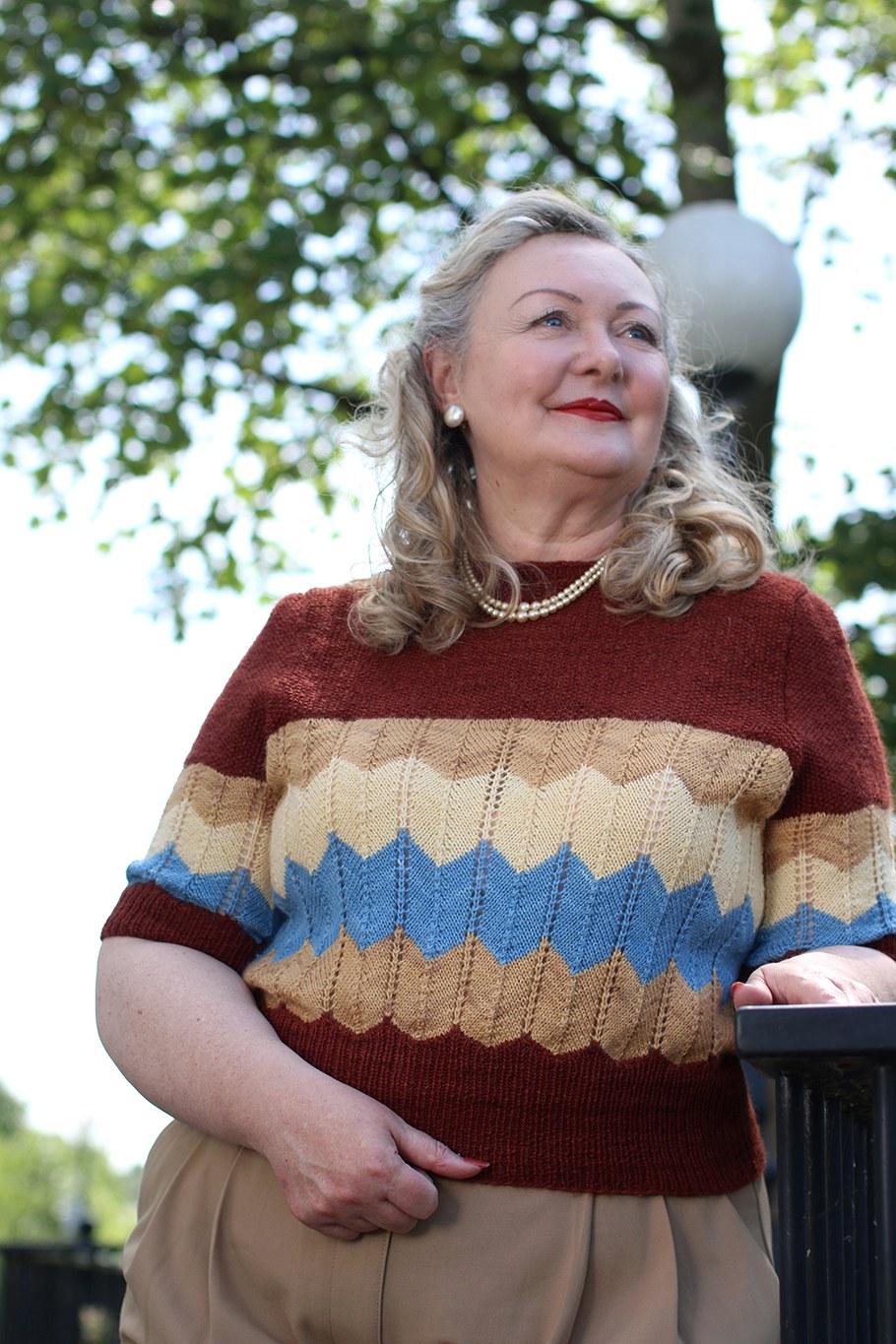 Chevron Yarn Kit - Susan Crawford Vintage