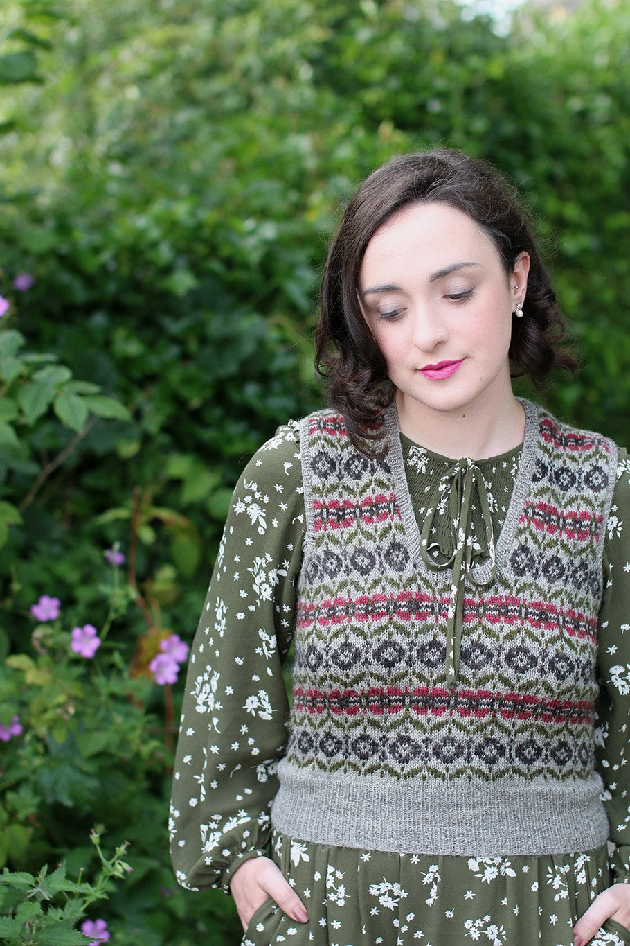 Pattern - Flora - Susan Crawford Vintage