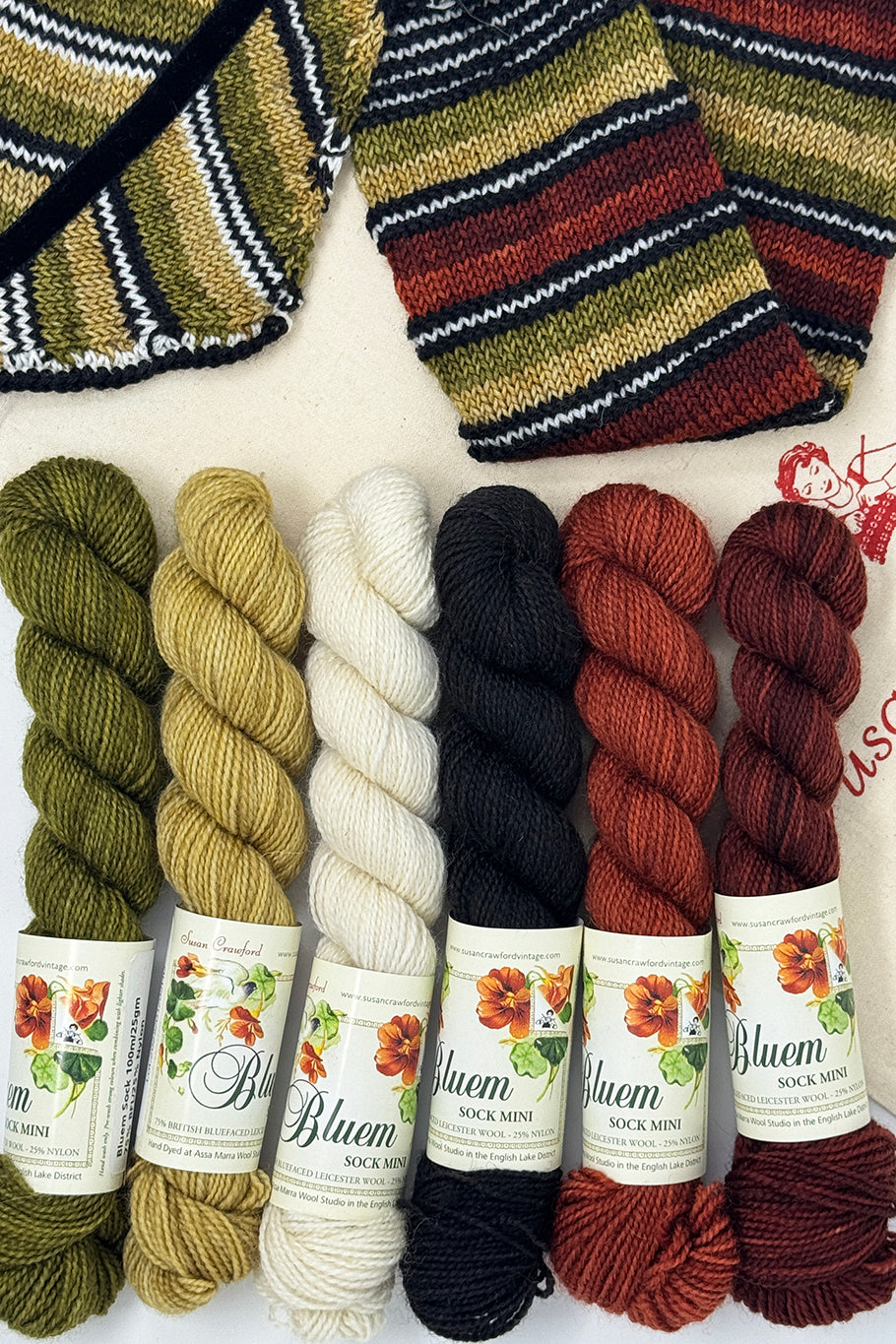Hubbard Yarn Kit - Susan Crawford Vintage