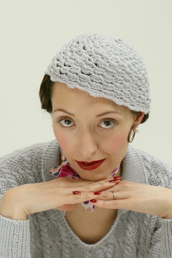 Pattern - Shell Pattern Cap - Susan Crawford Vintage