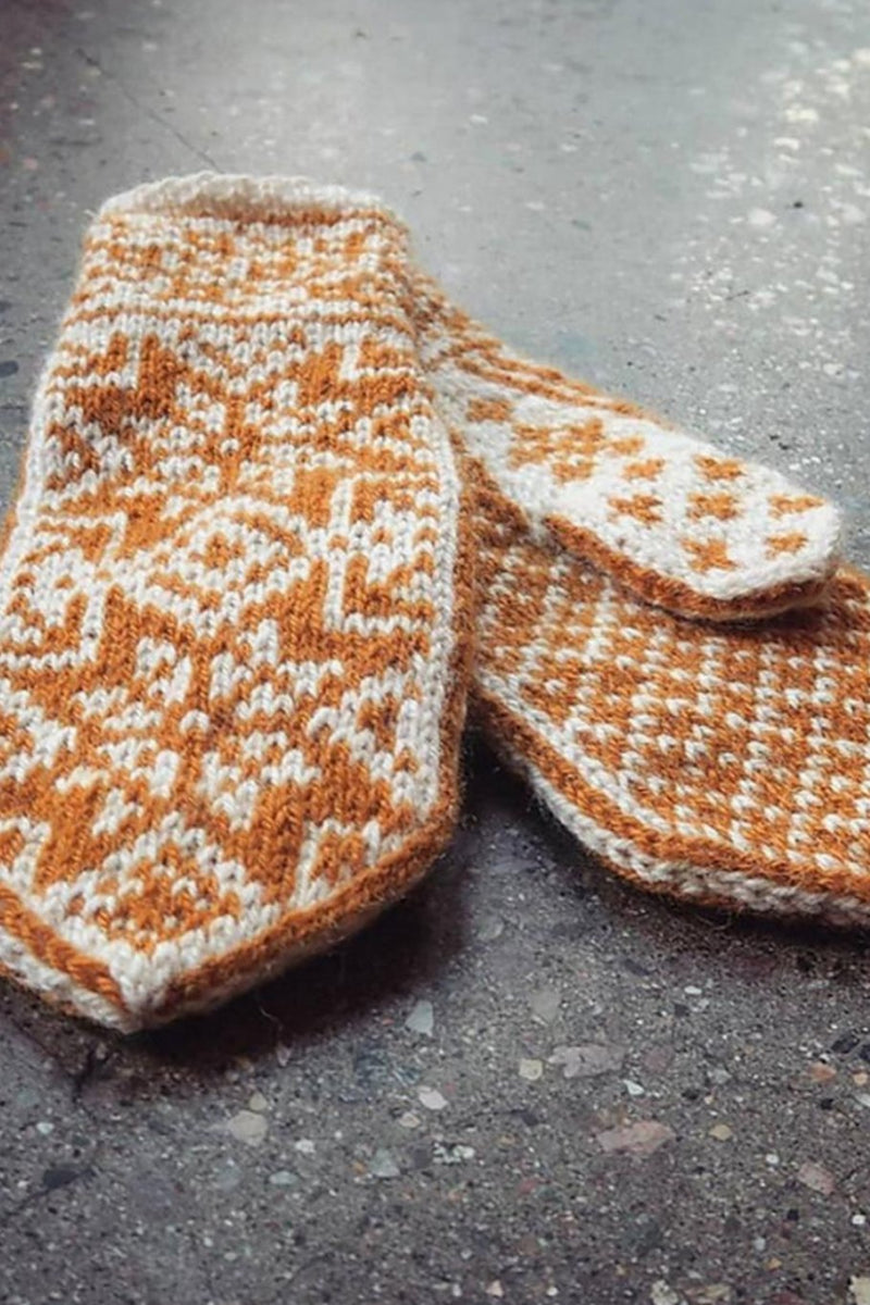 Selbu Mittens Double Knit Yarn Kit - Susan Crawford Vintage