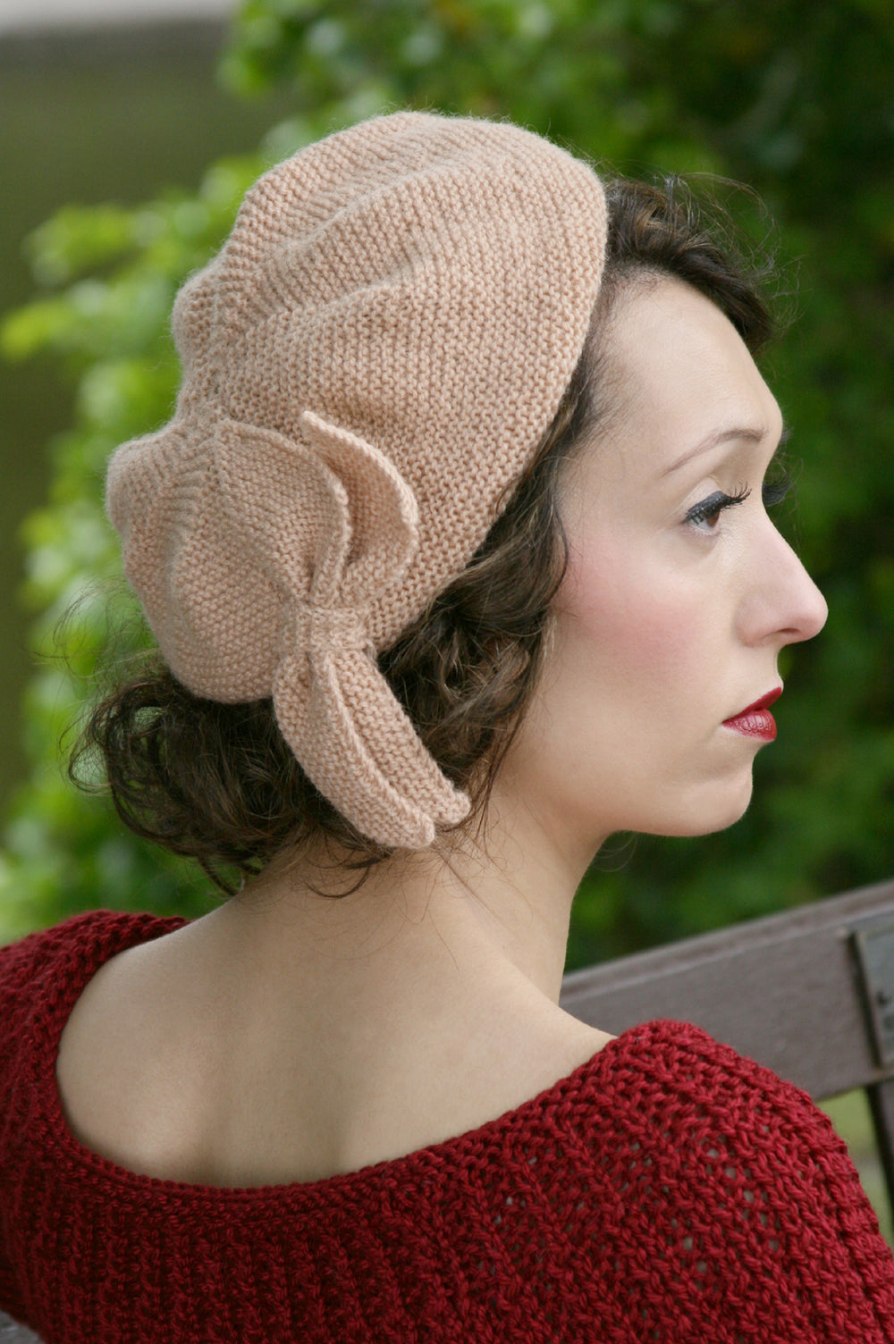 Patrón - Sunday Pictorial Beret - Español - Susan Crawford Vintage